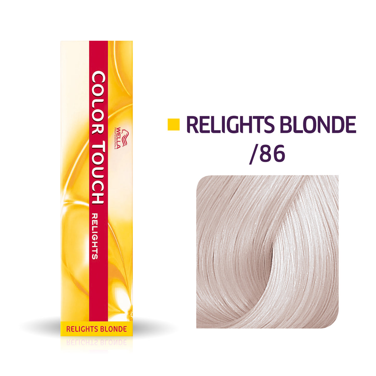 Wella Color Touch Relights Demi-Permanent Creme Hair Color - /86 ...
