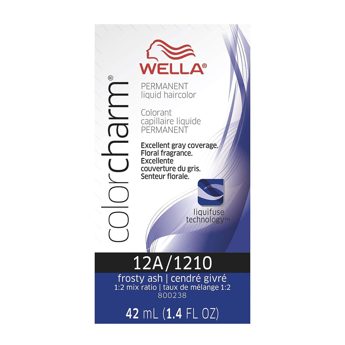 Wella ColorCharm Permanent Liquid Hair Color 42 ml / 1.4 oz - 12A / 12 ...