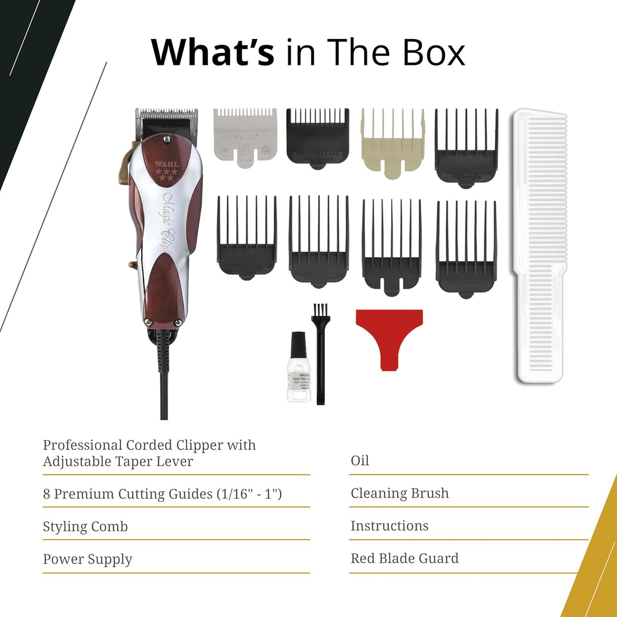 Wahl 5-Star MAGIC CLIP Corded Hair Clipper – Hermosa Beauty