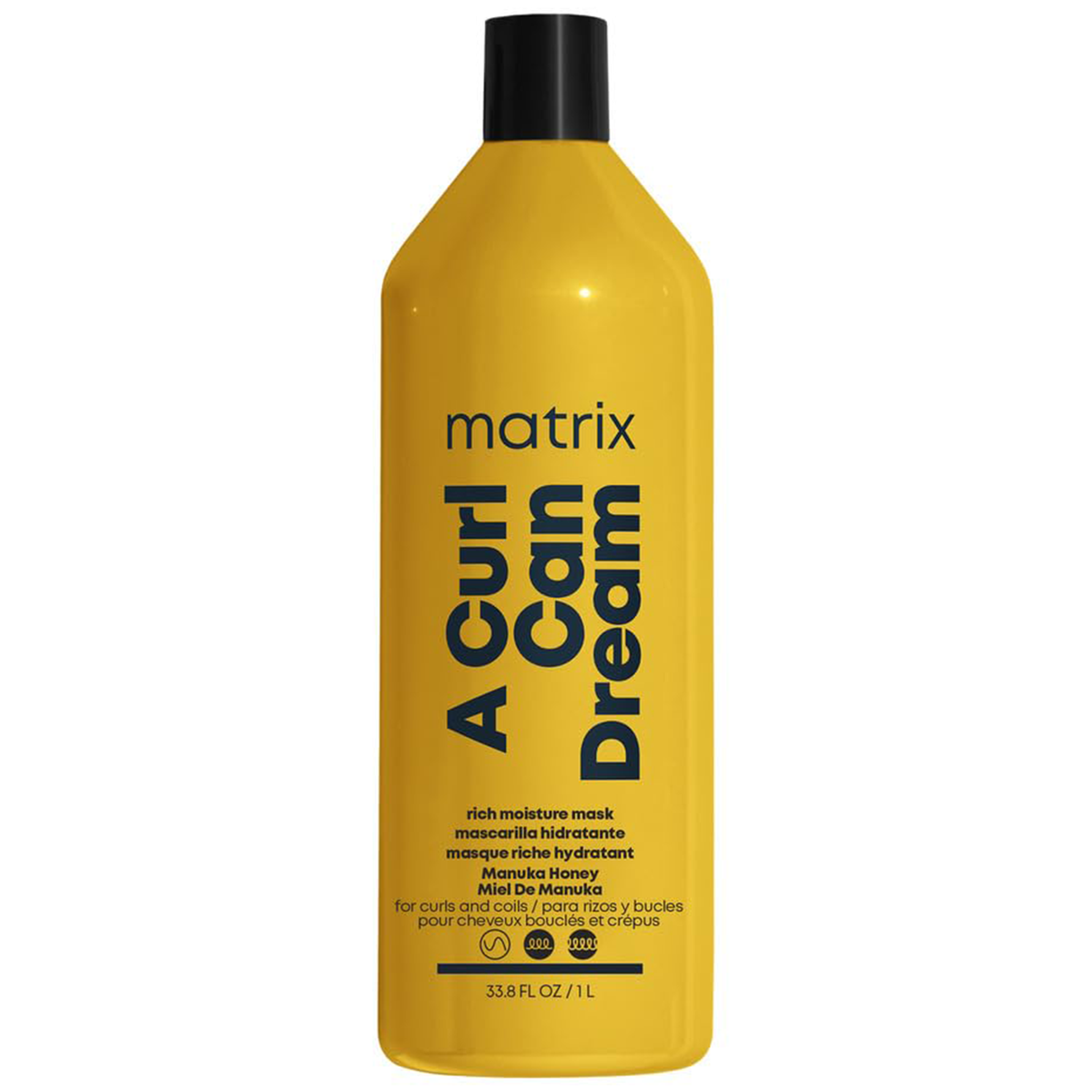 Matrix A Curl Can Dream Rich Moisture Mask Liter / 33.8 oz | For Curls ...