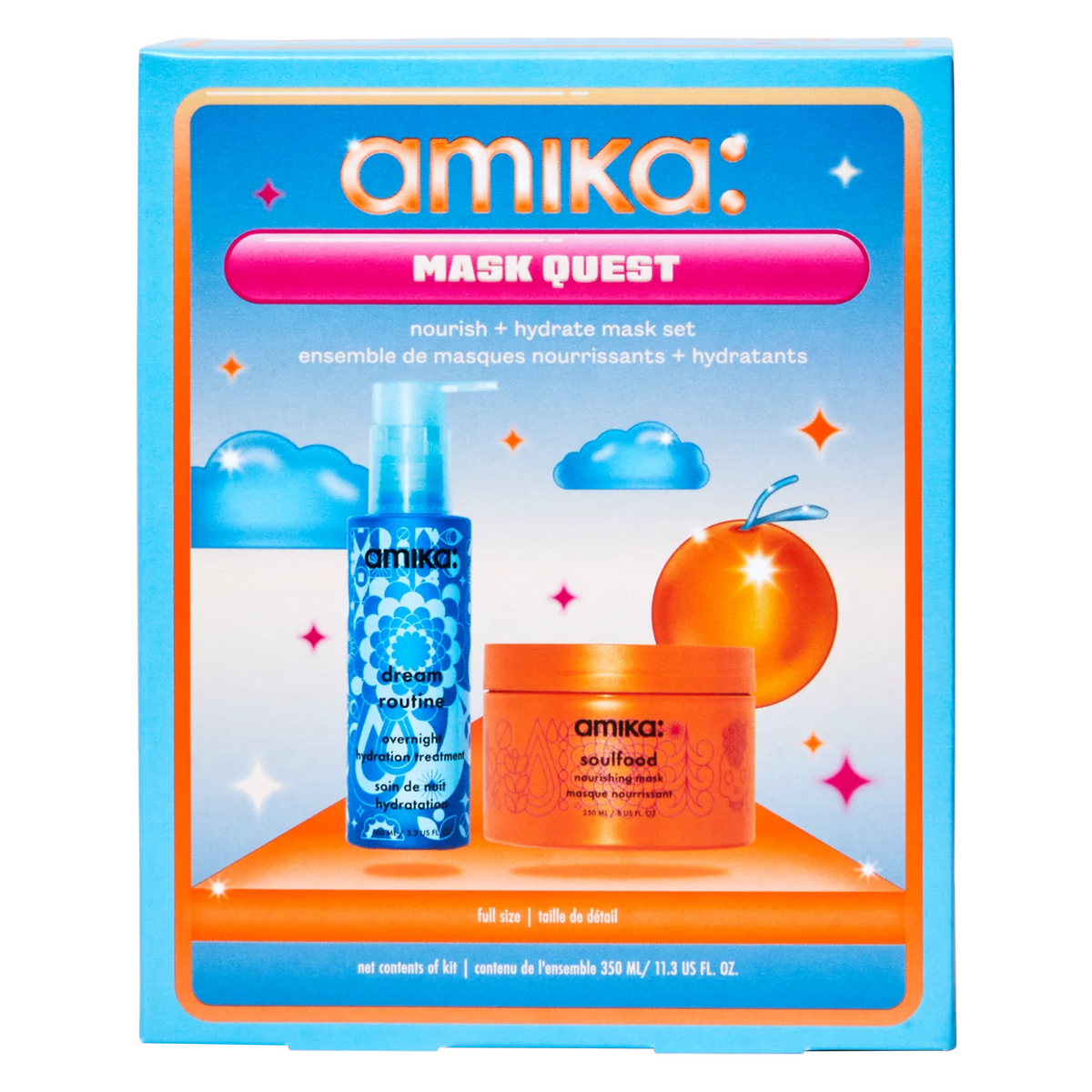 Amika Mask Quest Gift Holiday Kit | Dream Routine Treatment & Soulfood ...