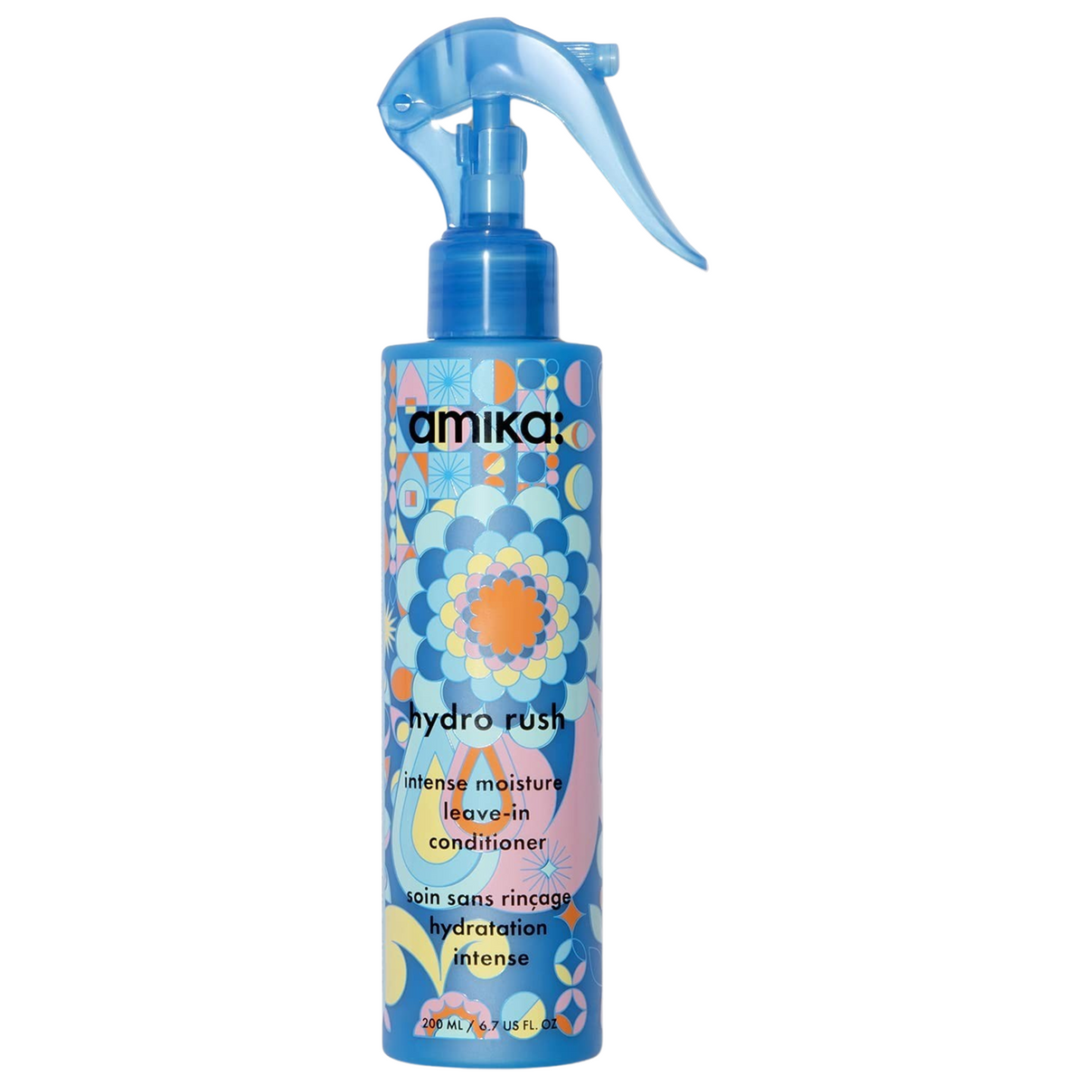 Amika HYDRO RUSH Intense Moisture Leave-In Conditioner 6.7 oz / 200 ml ...