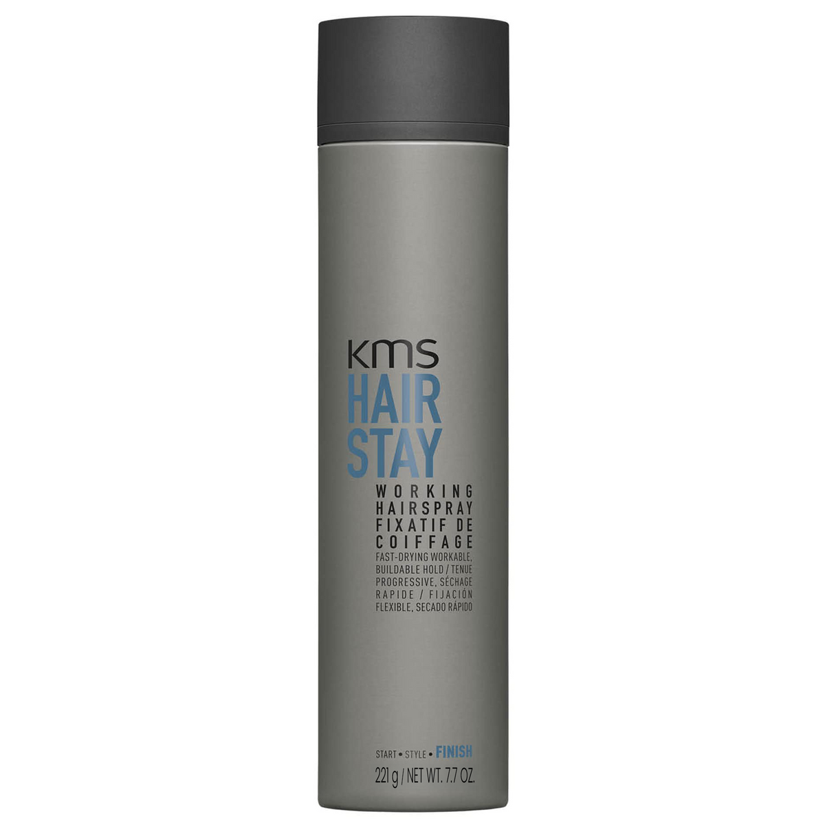 KMS HAIR STAY Working Hairspray 7.7 oz / 221 g | Hold 3/5 & Shine 3/5 ...