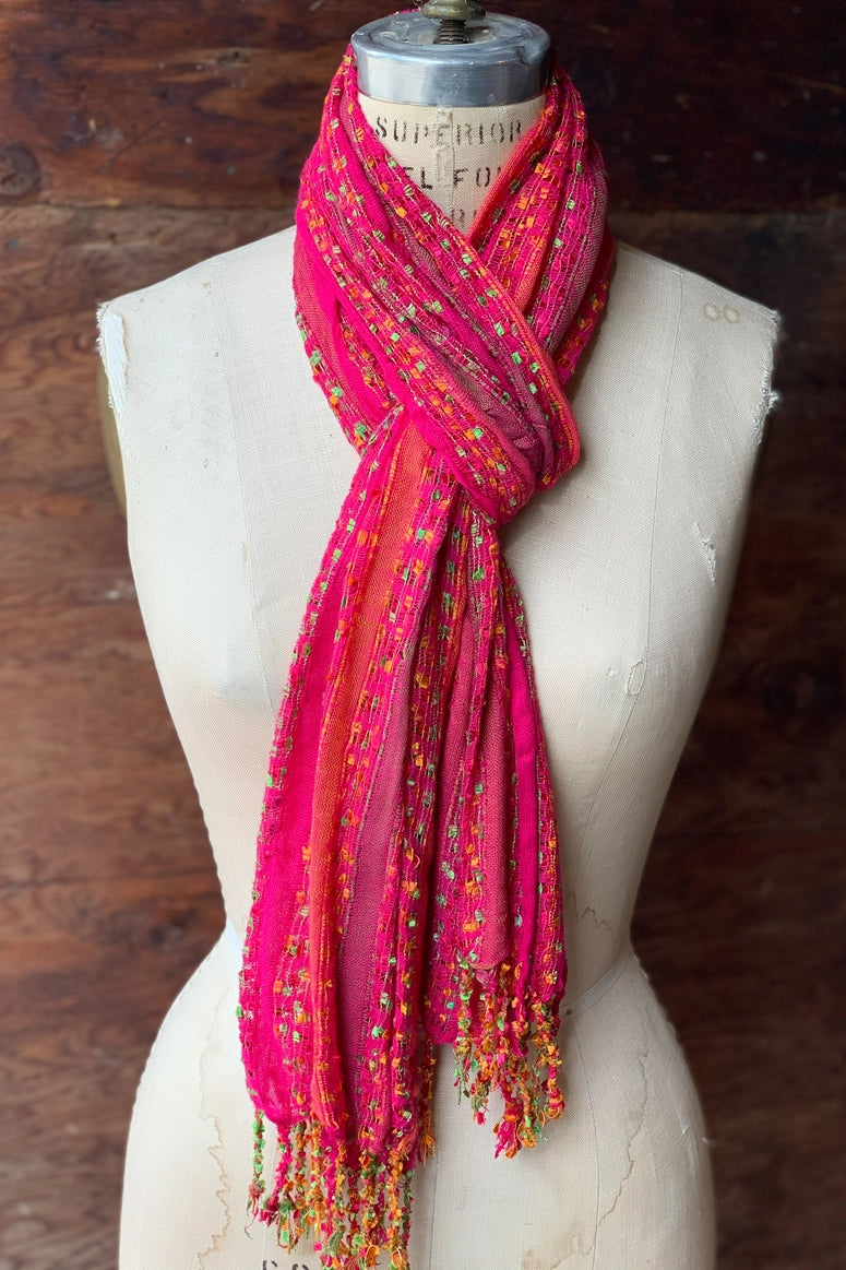 Dolma Pema Rayon Scarf - Pink – Hermosa Beauty