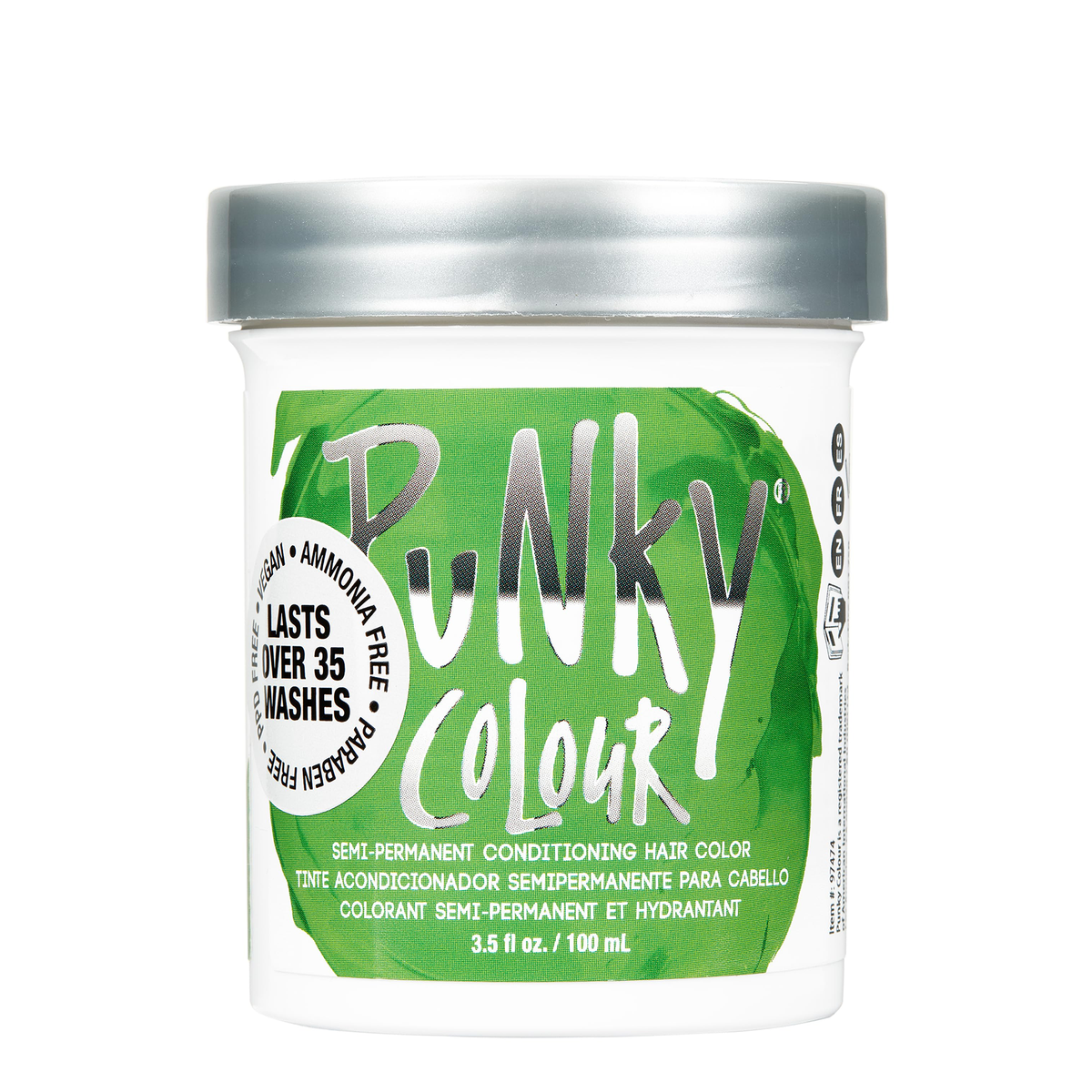 Punky Colour Semi-Permanent Conditioning Hair Color - Spring Green 143 ...