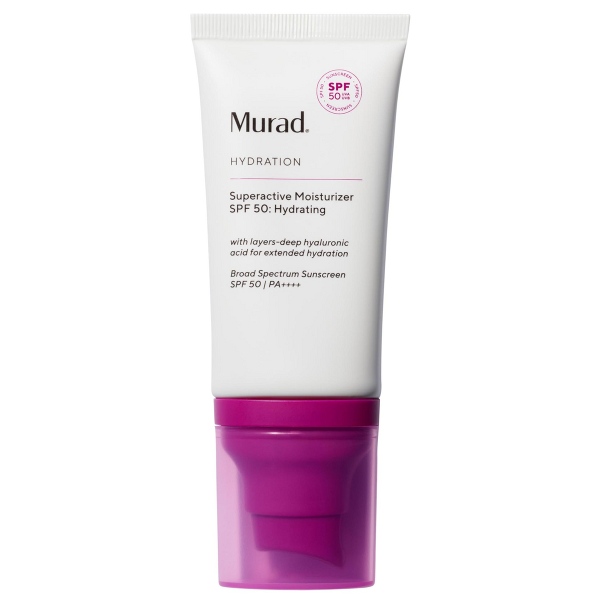 Murad Superactive Moisturizer SPF 50: Hydrating 1.7 oz / 50 ml | Hydra ...