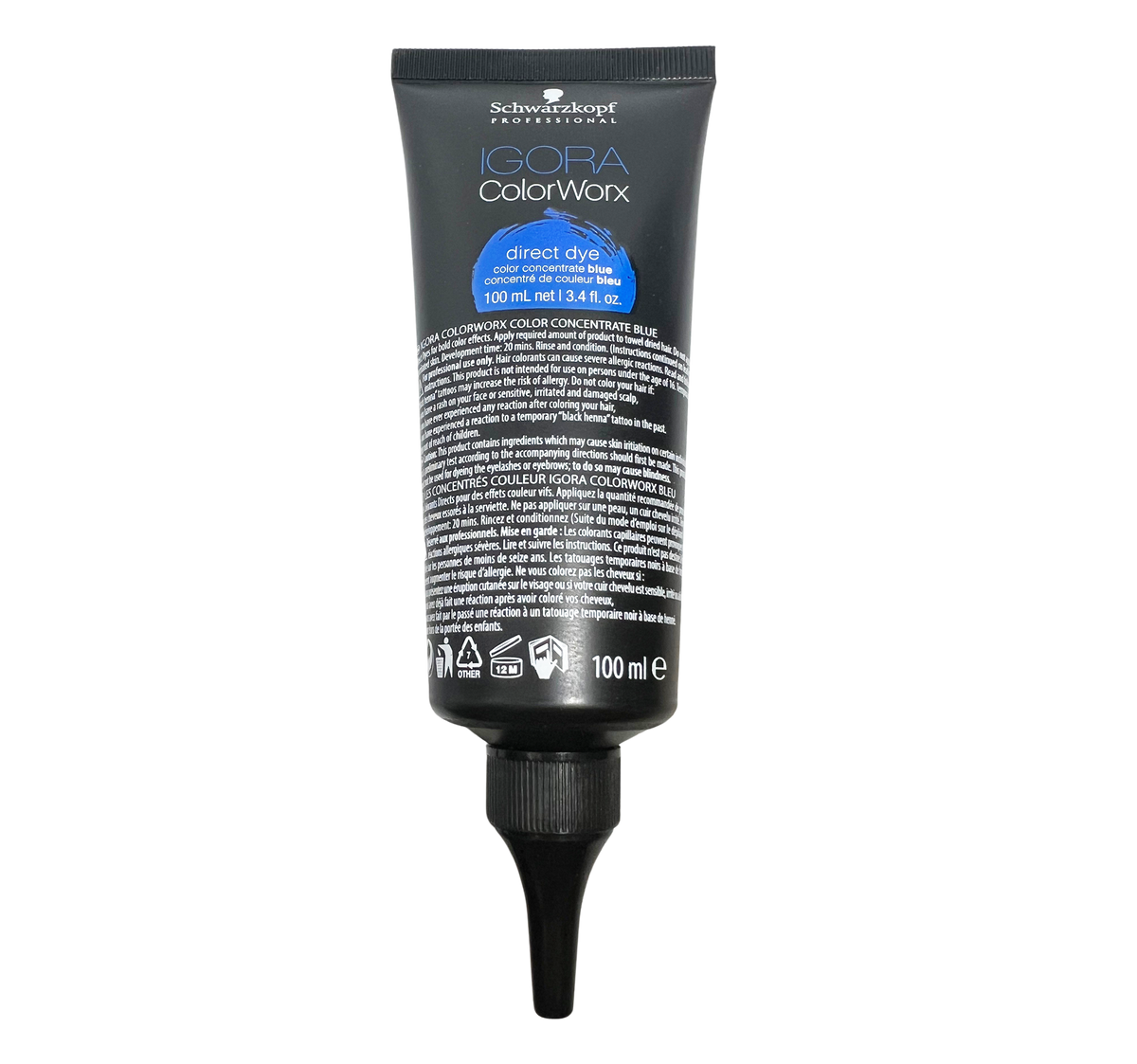 Schwarzkopf Igora ColorWorx Blue Direct Dye 3.4 oz – Hermosa Beauty