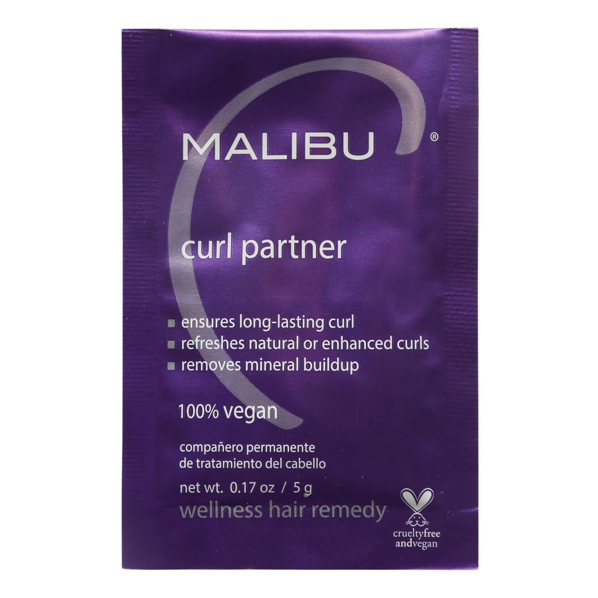 Malibu C CURL PARTNER Wellness Hair Remedy Packet 0.17 oz / 5 g ...