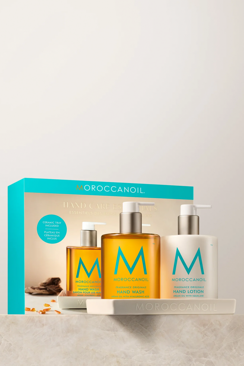Moroccanoil Hand Care Essentials Set (Hand Lotion + Hand Wash ...