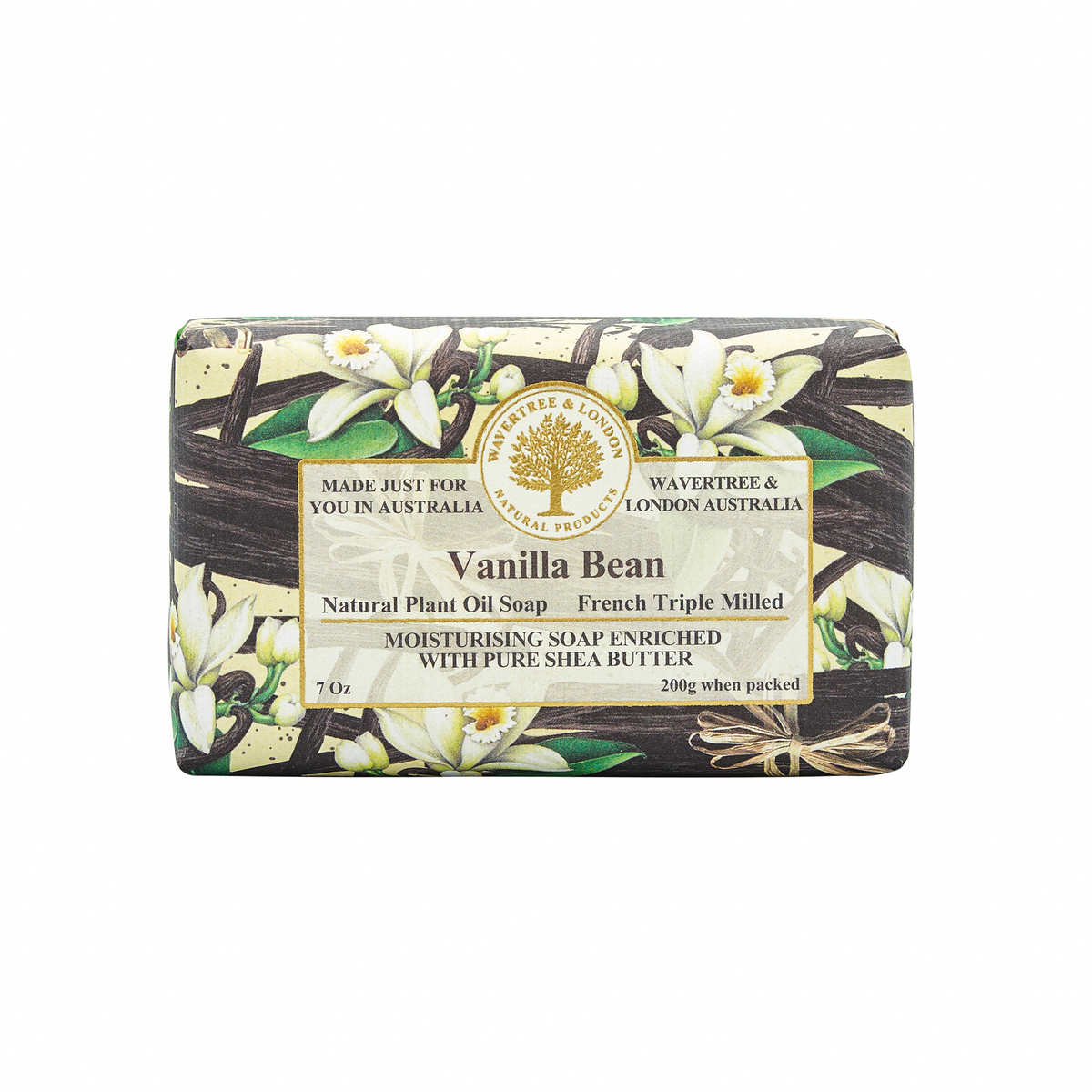 Wavertree & London Soap Bar 200 g / 7 oz - Vanilla Bean – Hermosa Beauty