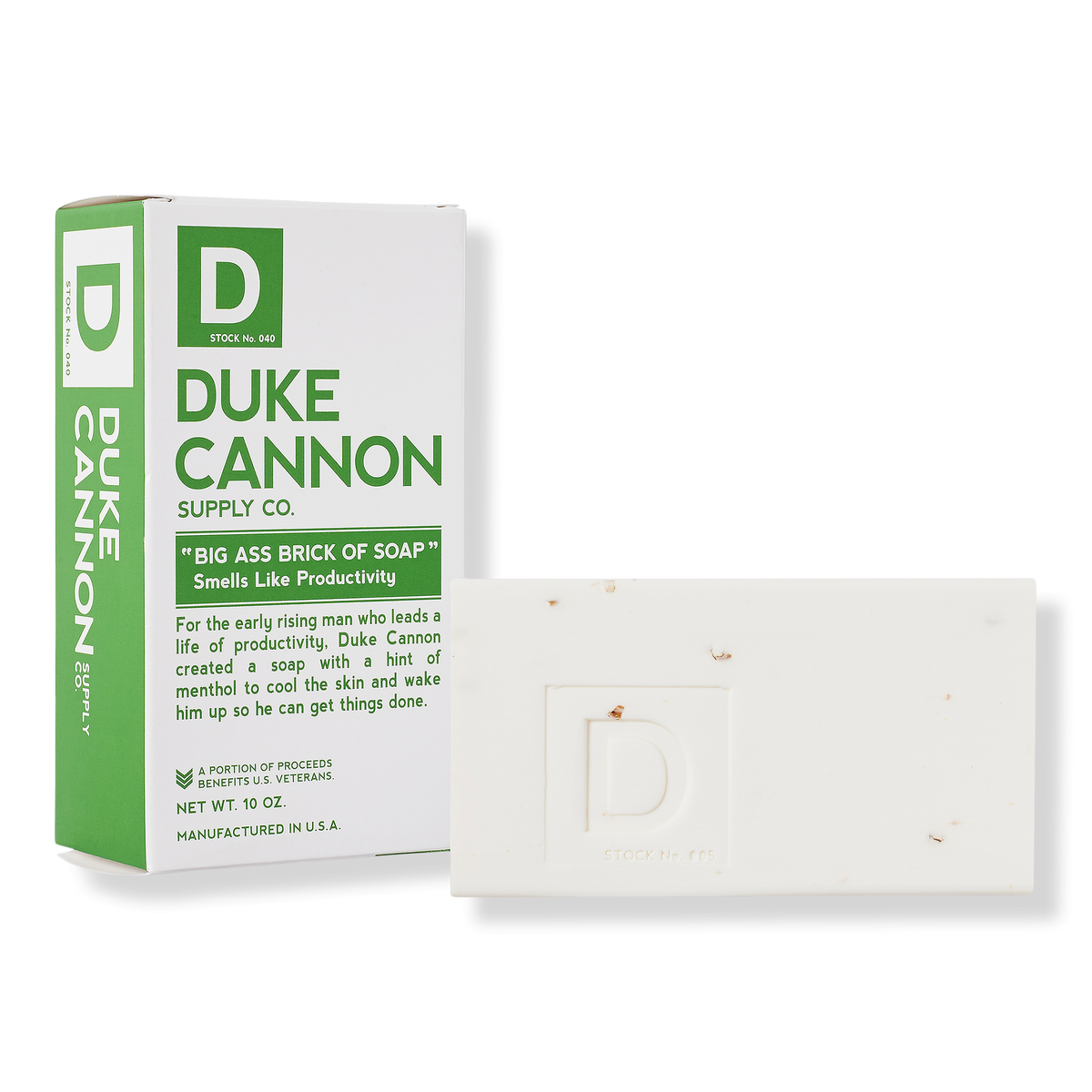 Duke Cannon Big Ass Brick of Soap 10 oz | Smells Like Productivity ...